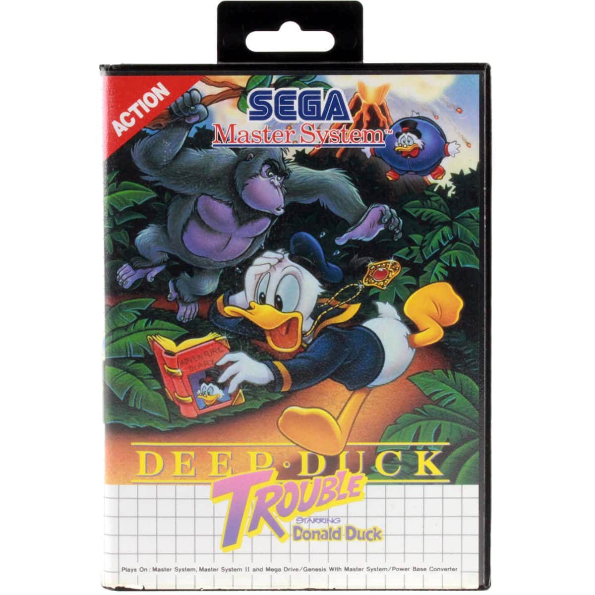 Deep Duck Trouble starring Donald Duck (SEGA Master System) - WTS Retro