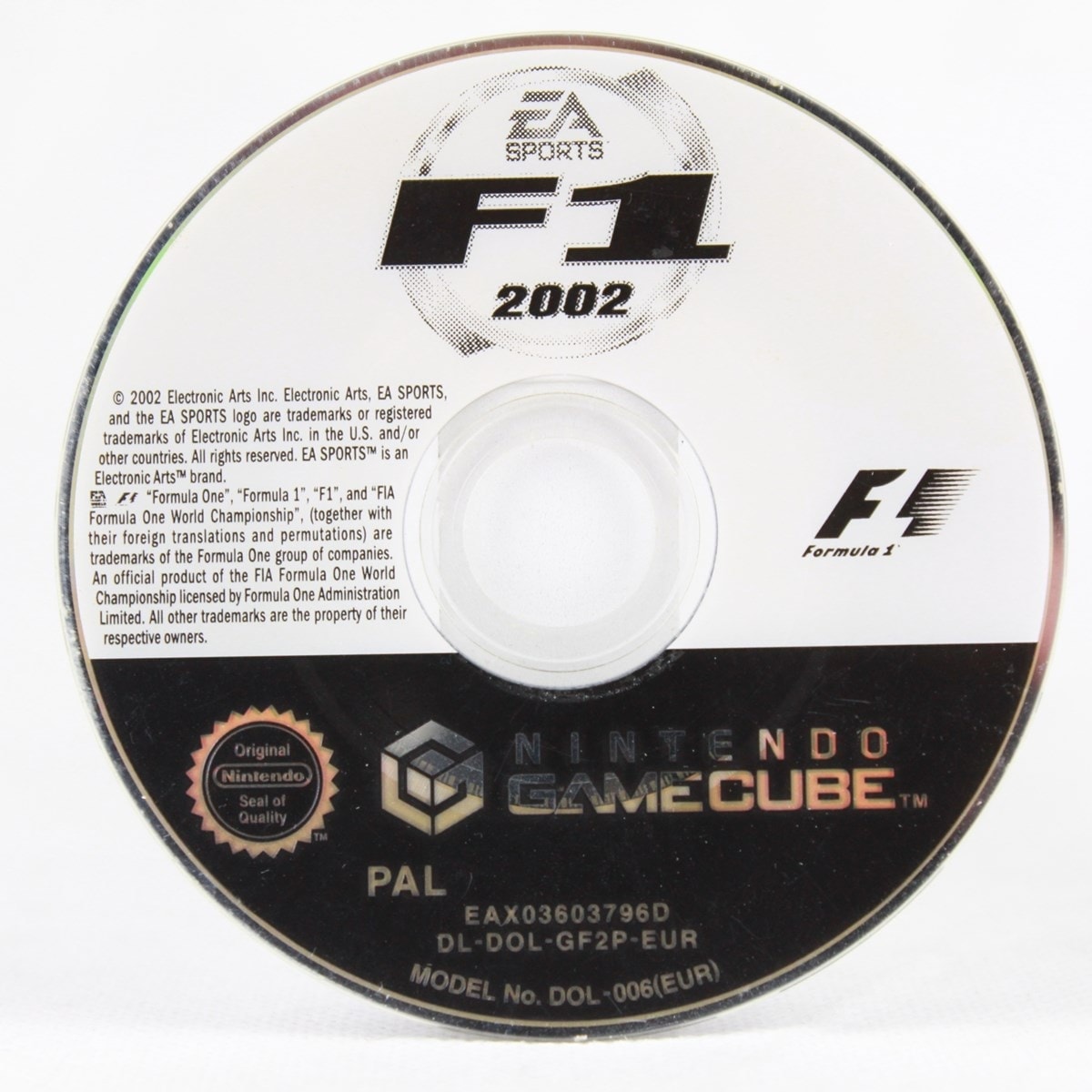 F1 2002 (Nintendo GameCube - Kun CD) - Brugt spil