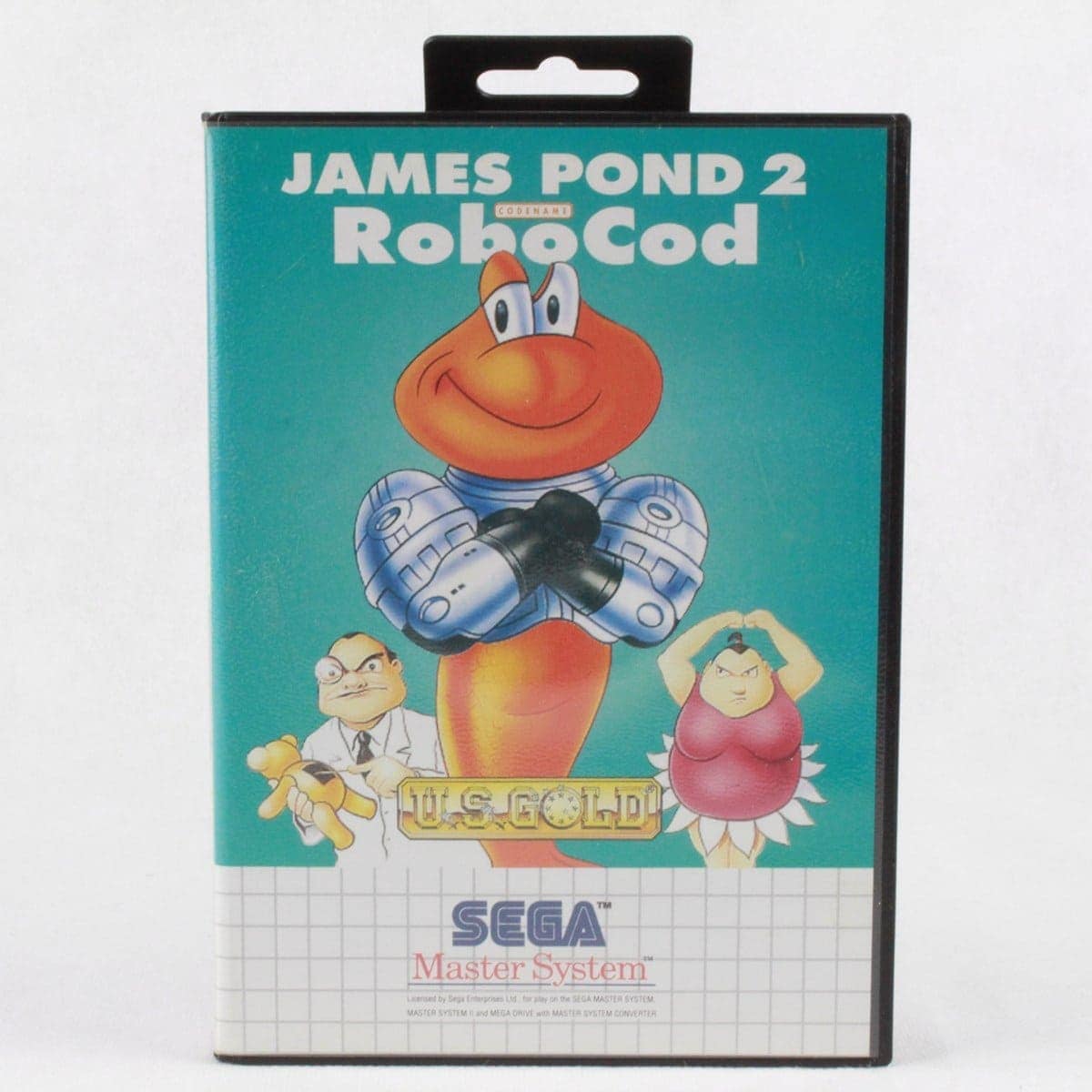 James Pond 2: Codename: RoboCod (SEGA Master System) u. manual