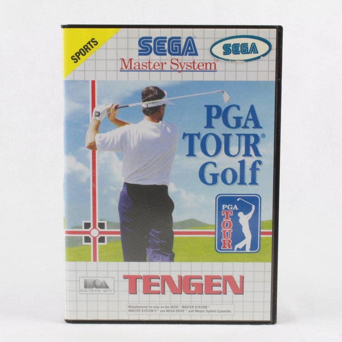 PGA Tour Golf (SEGA Master System) u. manual - WTS Retro