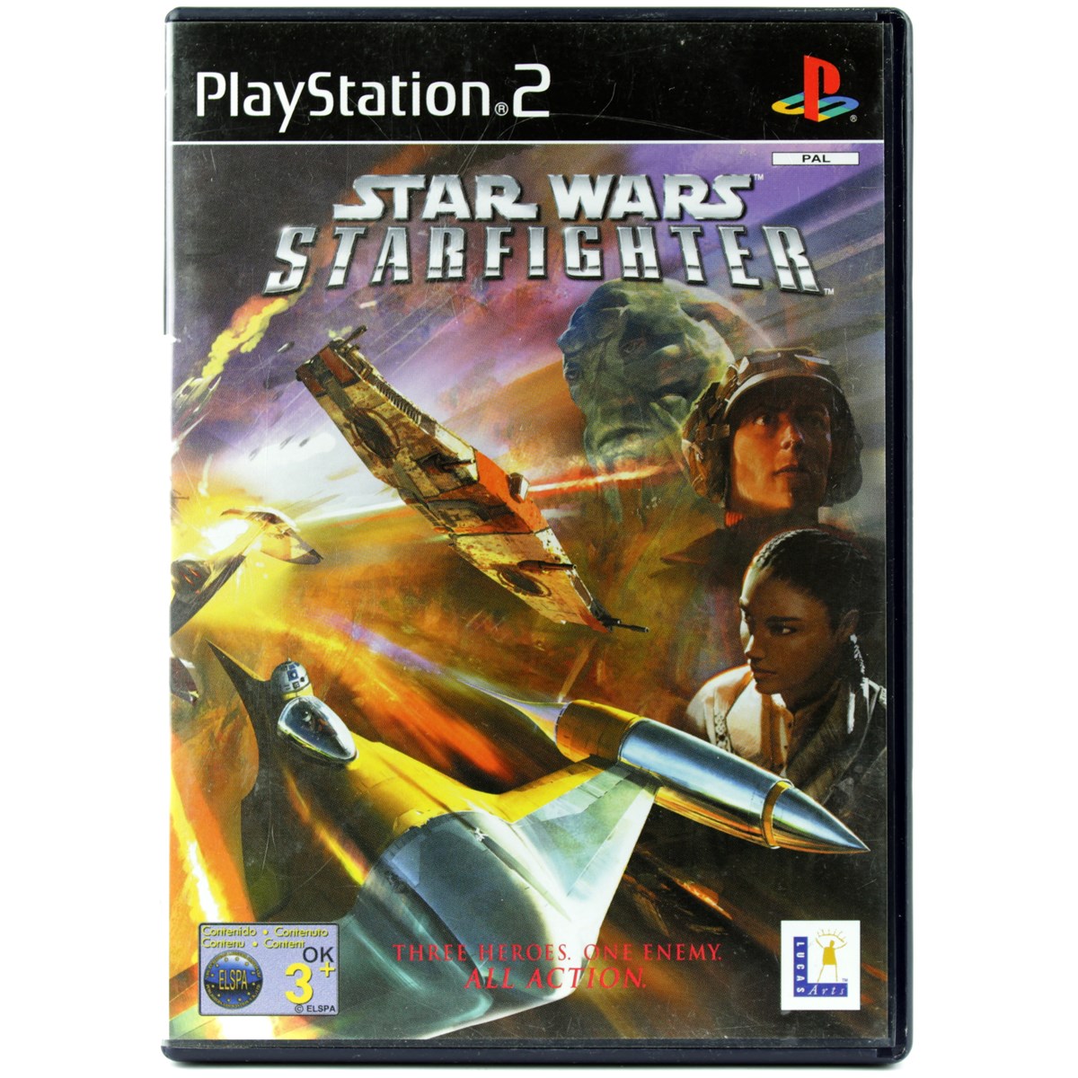 Star Wars: Starfighter (PS2) - WTS Retro - Køb spillet her