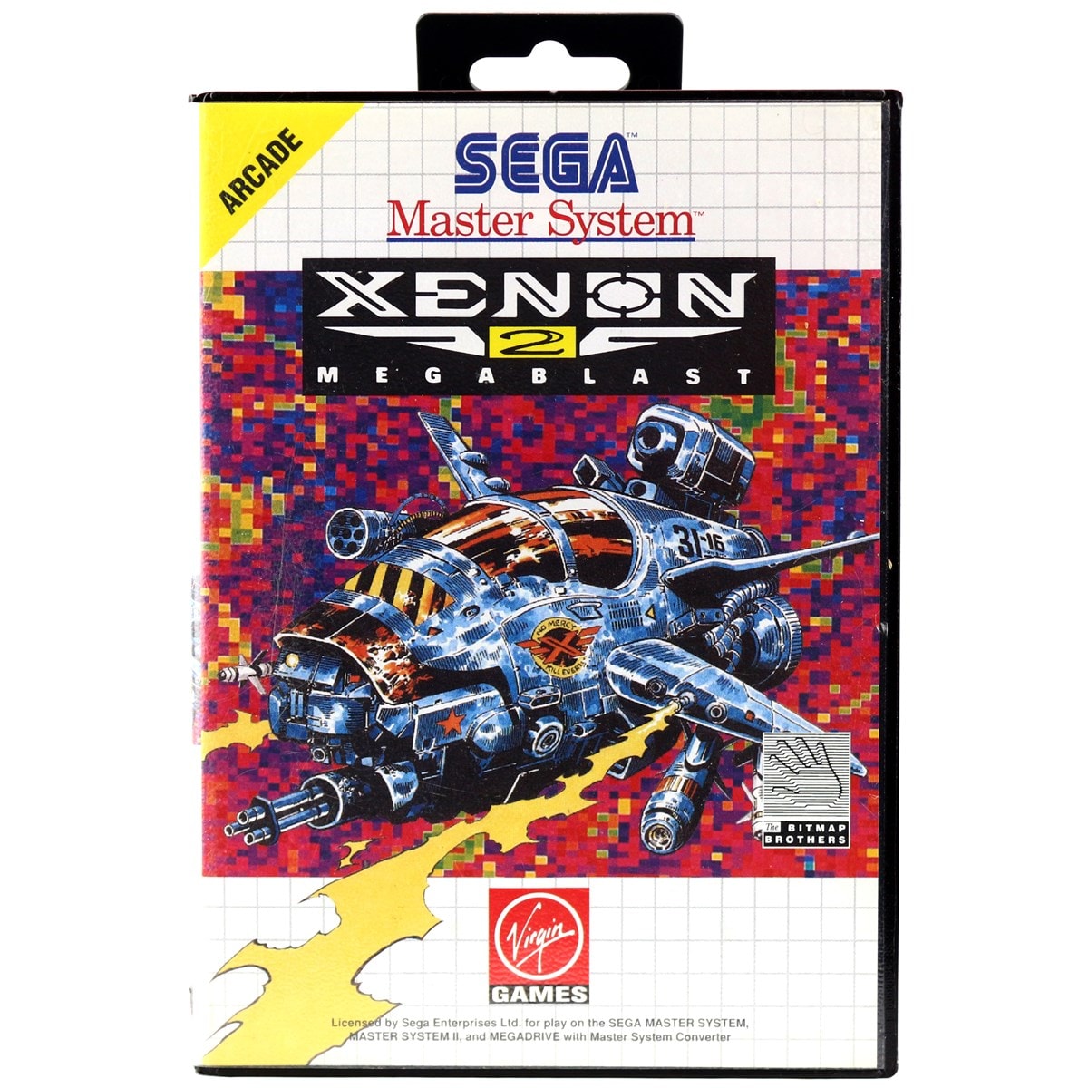 Xenon 2: Megablast (SEGA Master System) - WTS Retro - Køb spillet her