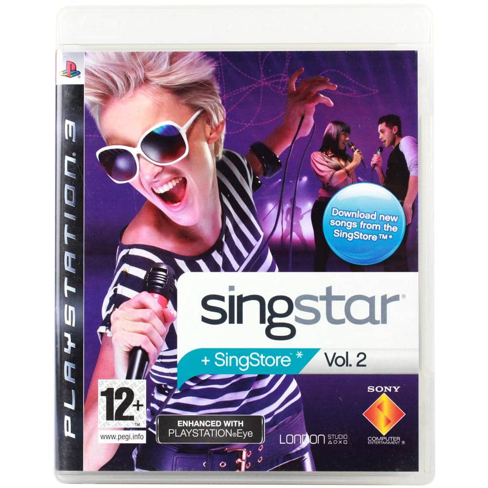 SingStar: Vol.2 (PS3) - WTS Retro - Køb spillet her