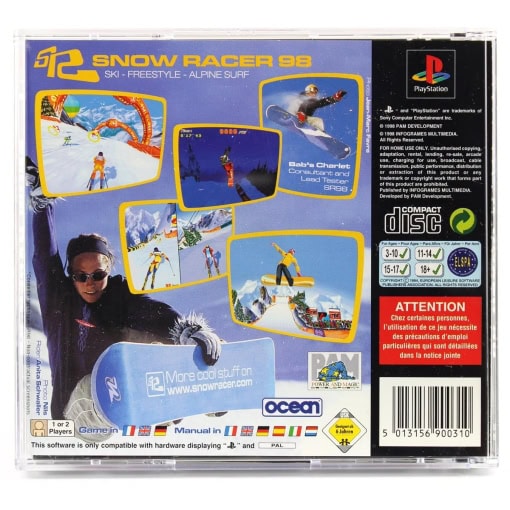 Snow Racer 98 (PS1) - WTS Retro - Køb spillet her