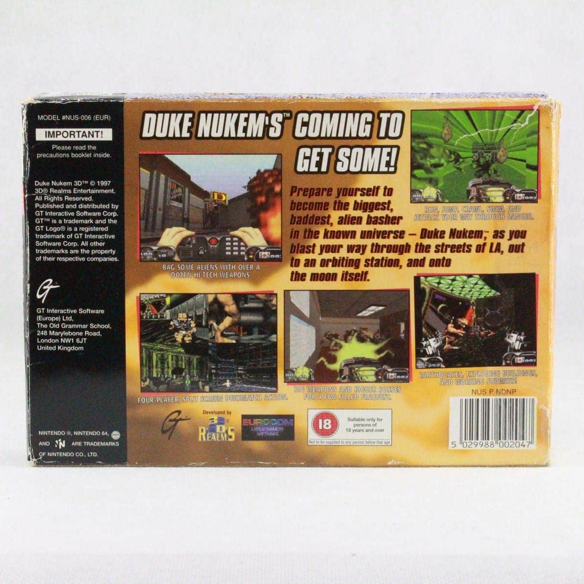 Duke Nukem 64 (Nintendo 64 - Boxed) - WTS Retro