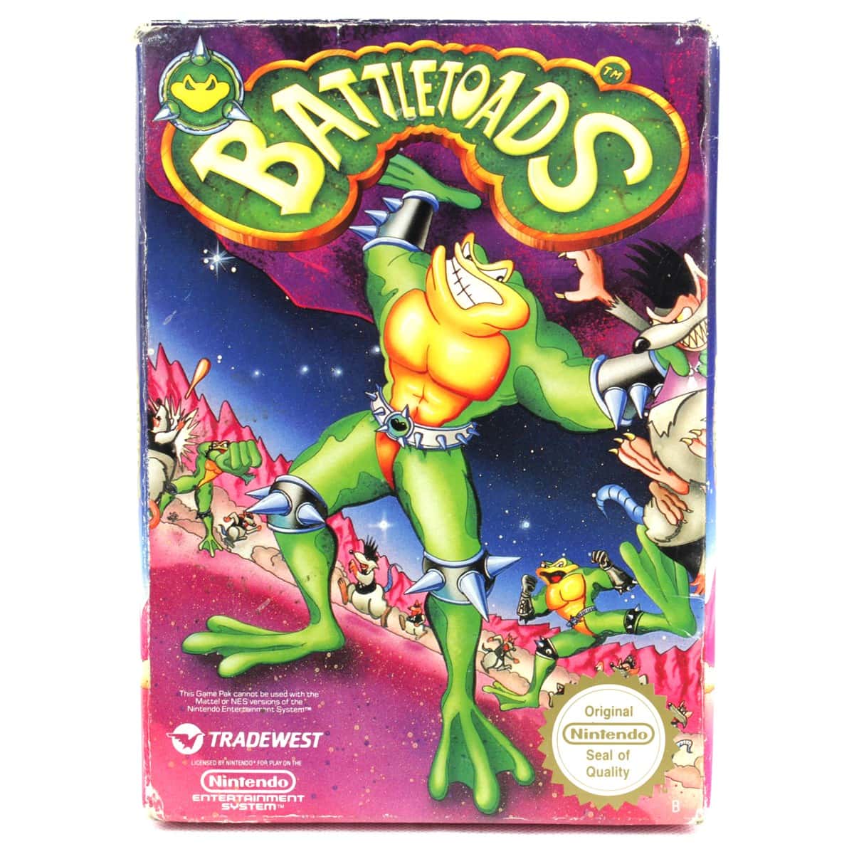 Battletoads (Nintendo NES, Boxed, PAL-B, SCN) - WTS Retro
