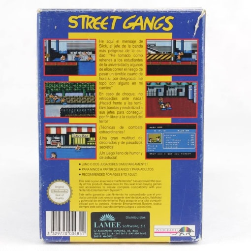Street Gangs (Nintendo NES, Boxed, PAL-B) - WTS Retro