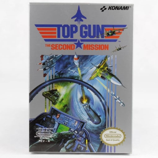 Top Gun: The Second Mission (Nintendo NES, Boxed, USA) - WTS Retro