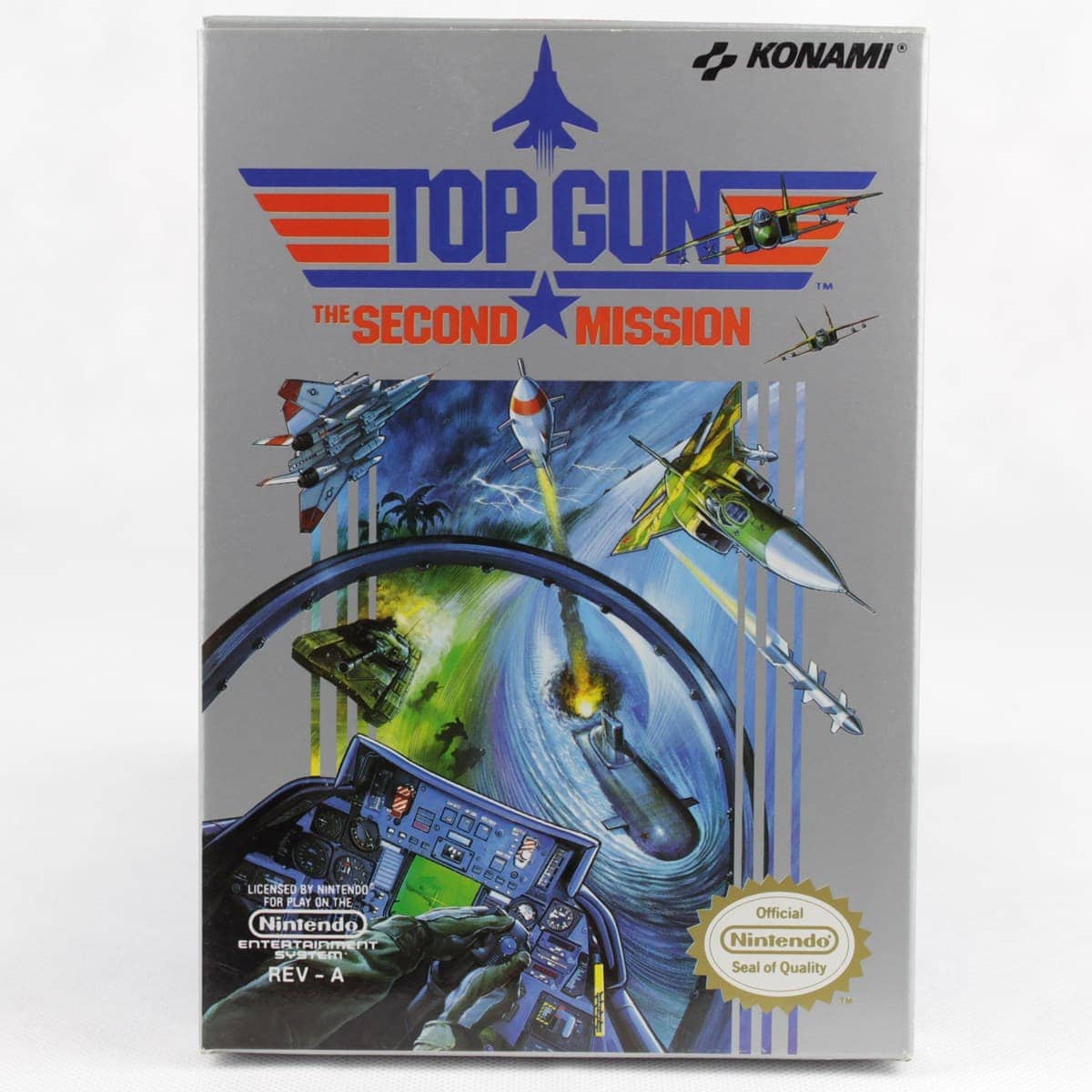 Top Gun: The Second Mission (Nintendo NES, Boxed, USA) - WTS Retro