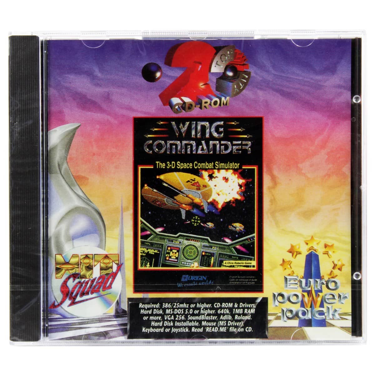 Wing Commander (PC Jewelcase - Euro Power Pack) - WTS Retro