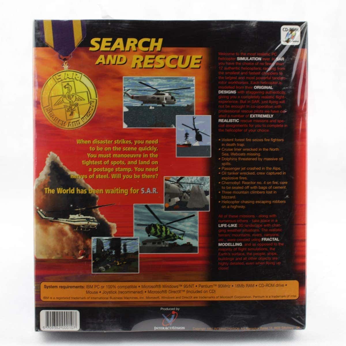 Search and Rescue (PC Big Box, 1997) - Ny - WTS Retro