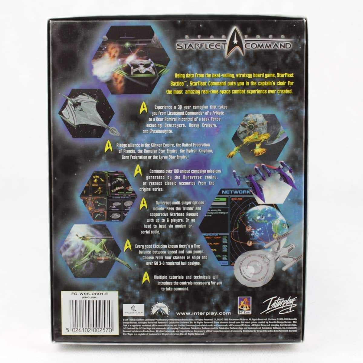 Star Trek: Starfleet Command (PC Big Box, 1999) - WTS Retro