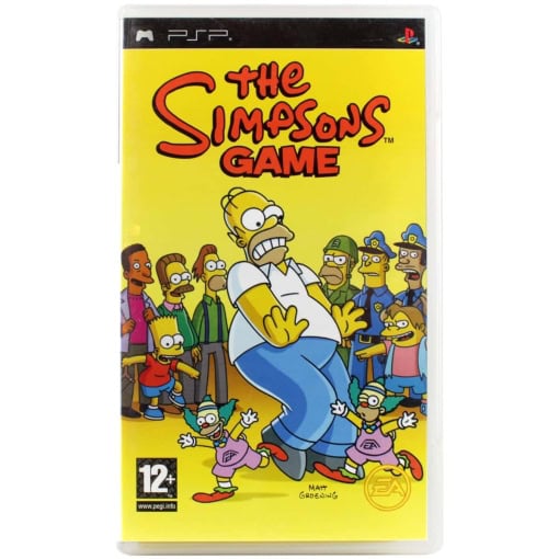 The Simpsons Game (Sony PSP) - WTS Retro - Køb spillet her