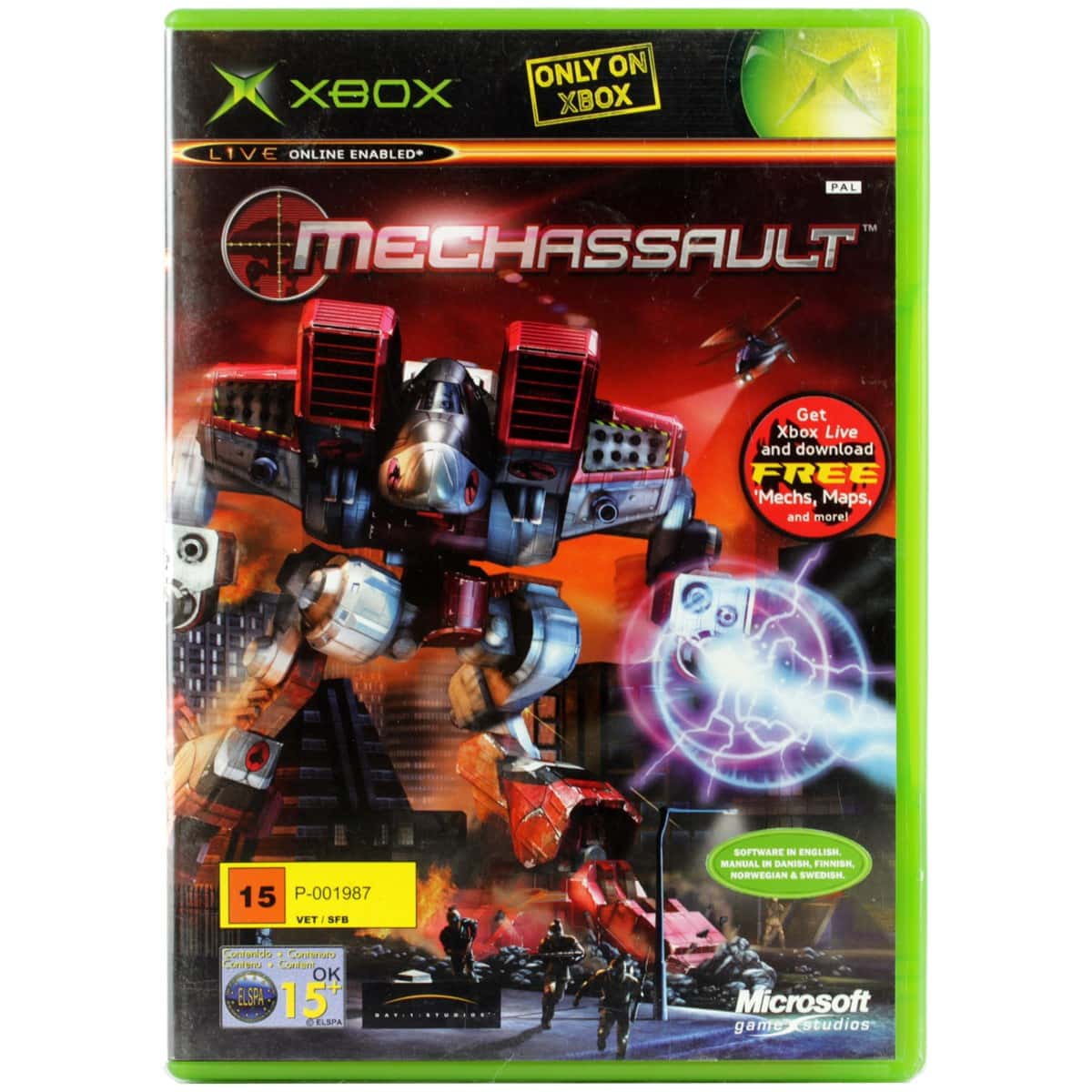 MechAssault (Xbox) - WTS Retro - Køb spillet her