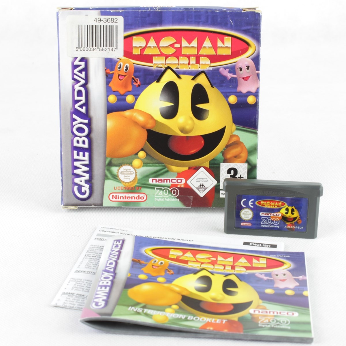 Pac-Man World (Game Boy Advance - Boxed) - WTS Retro - Køb spillet her