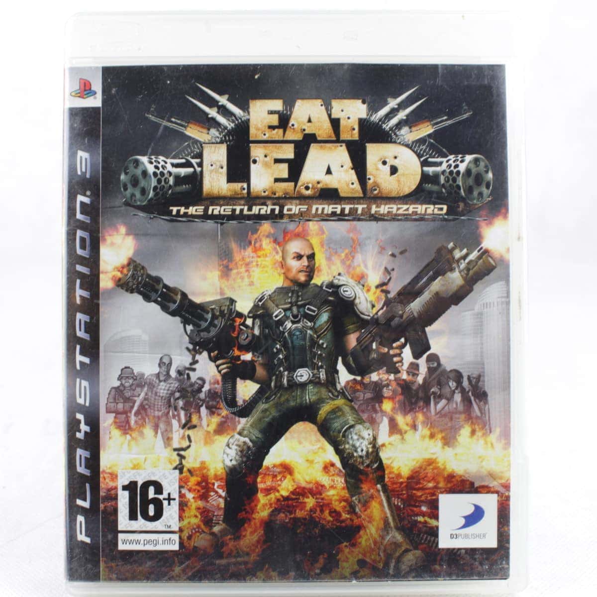 Eat Lead: The Return of Matt Hazard (PS3) - WTS Retro - Køb spillet her