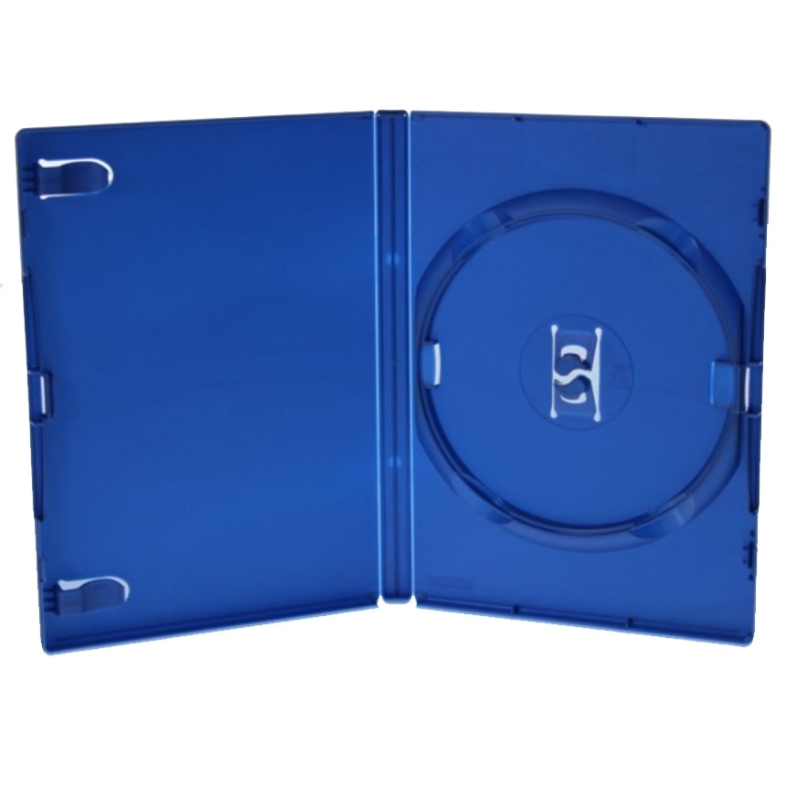 PS2 DVD-boks til 1 disc, BLÅ PP - WTS Retro - Køb her