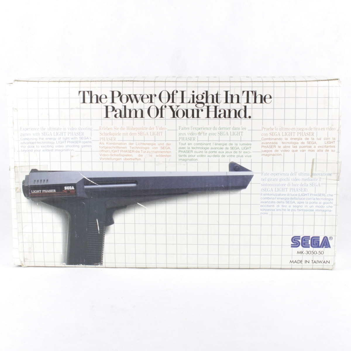 The SEGA Light Phaser (Boxed) - WTS Retro