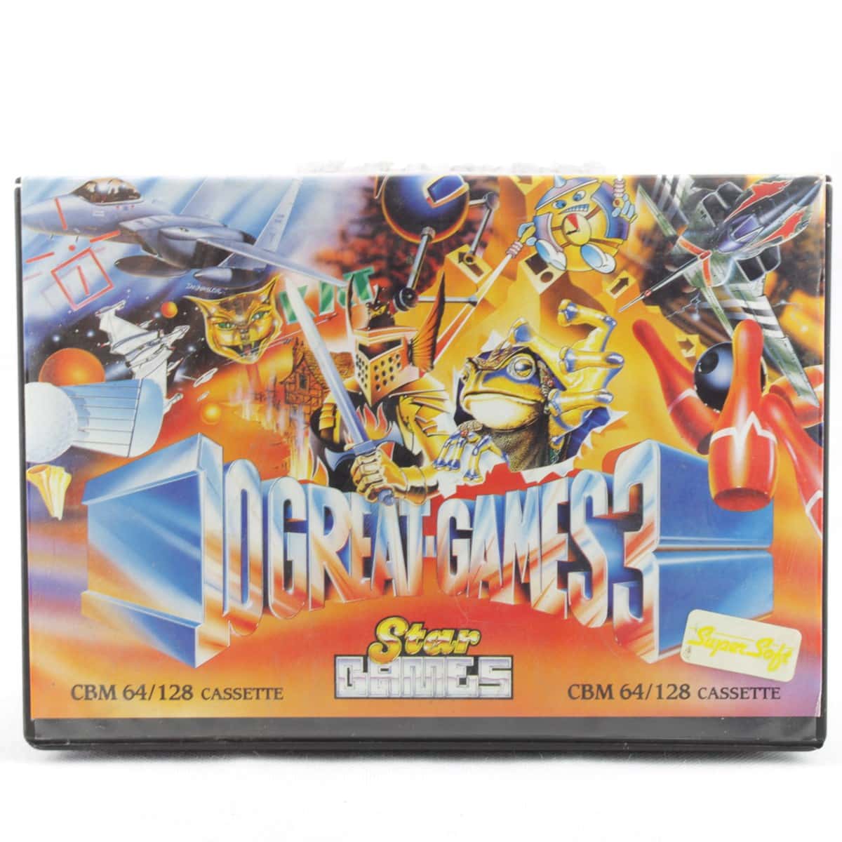 10 Great Games 3 (Commodore 64, Cassette) - WTS Retro - Køb her