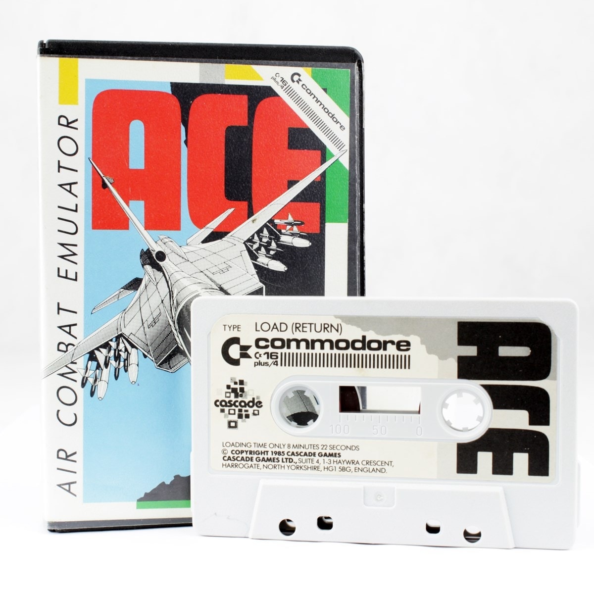 ACE: Air Combat Emulator (C16 og Plus/4, Cassette) - WTS Retro