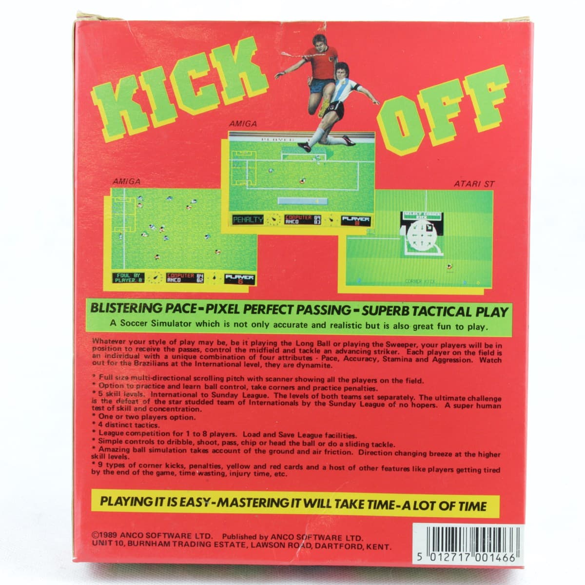 Kick Off (Commodore 64, Disk) - WTS Retro - Køb her