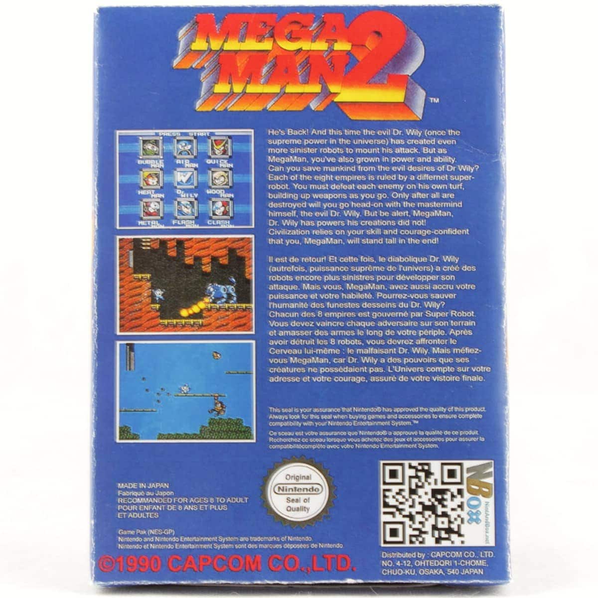 Mega Man 2 (Nintendo NES, PAL-B, Repro. æske) - WTS Retro - Køb her