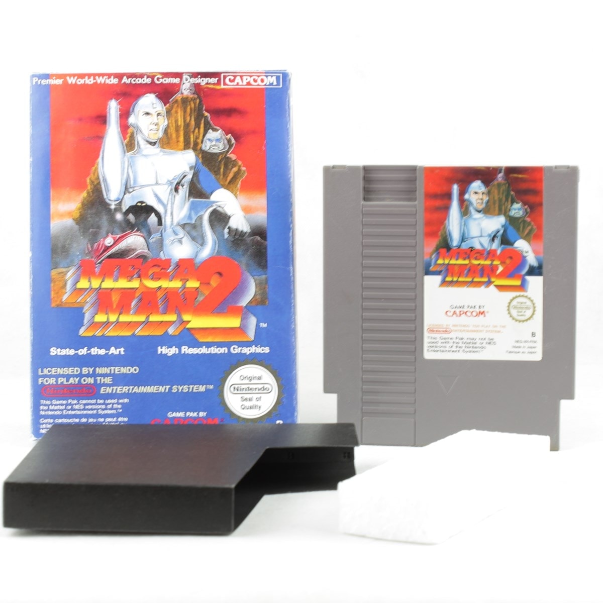 Mega Man 2 (Nintendo NES, PAL-B, Repro. æske) - WTS Retro - Køb her