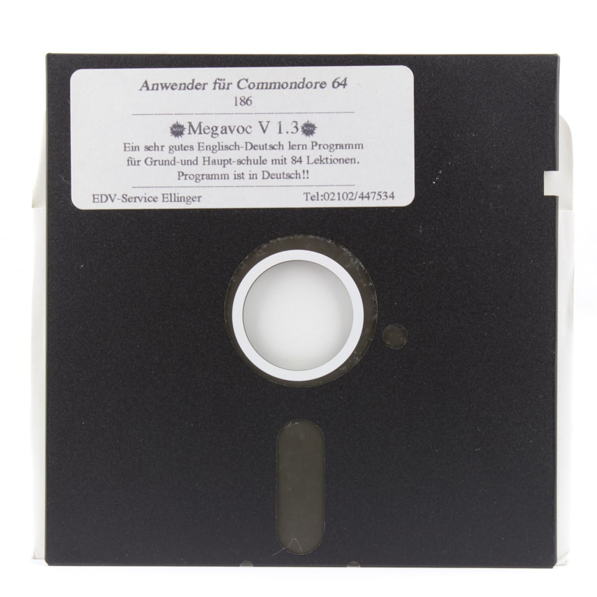 Megavoc V 1.3 (Commodore 64, Disk) - Tysk - WTS Retro - Køb her