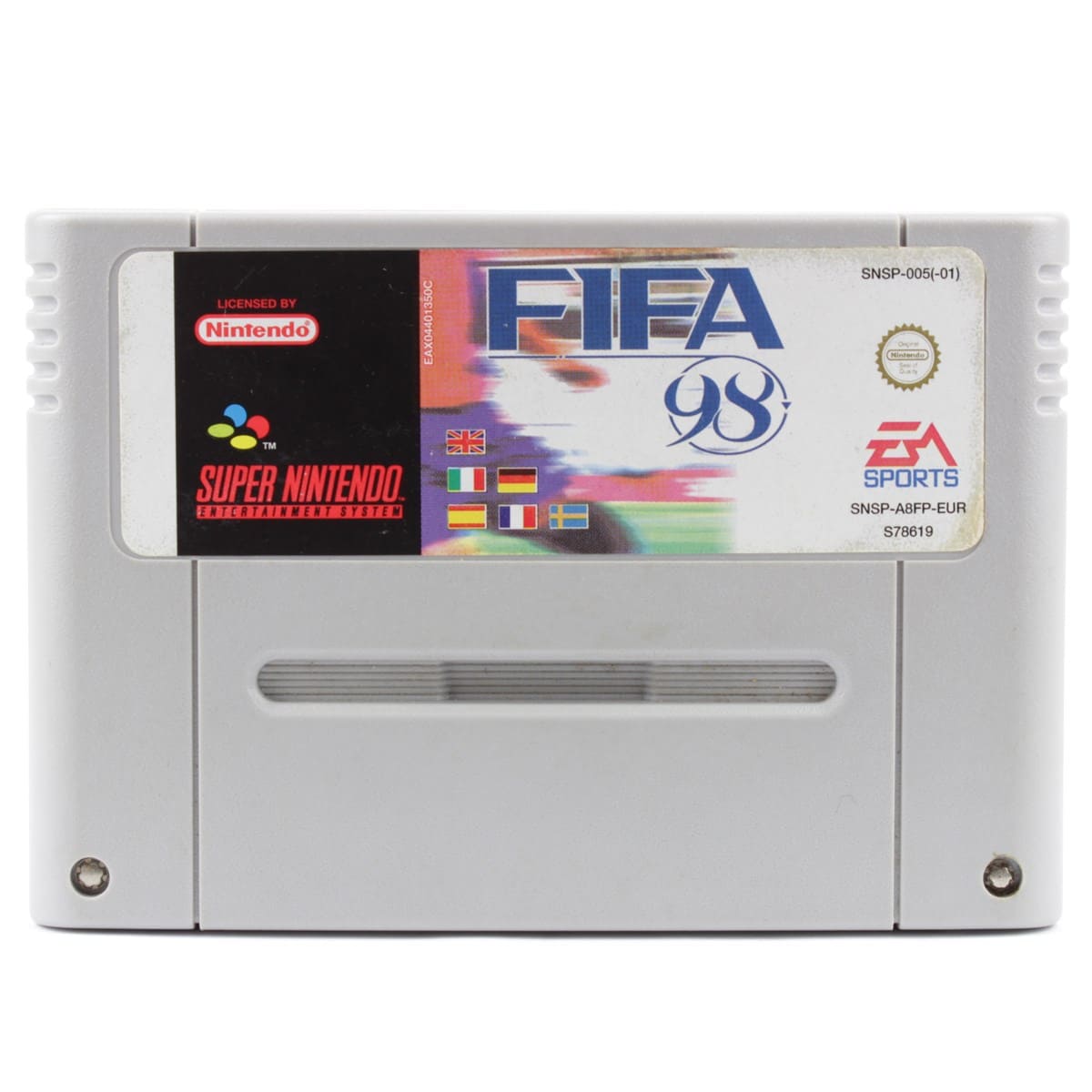 FIFA 98 (SNES) - WTS Retro - Køb spillet her