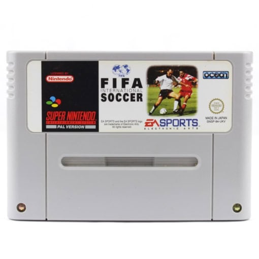FIFA International Soccer (SNES) - WTS Retro - Køb spillet her