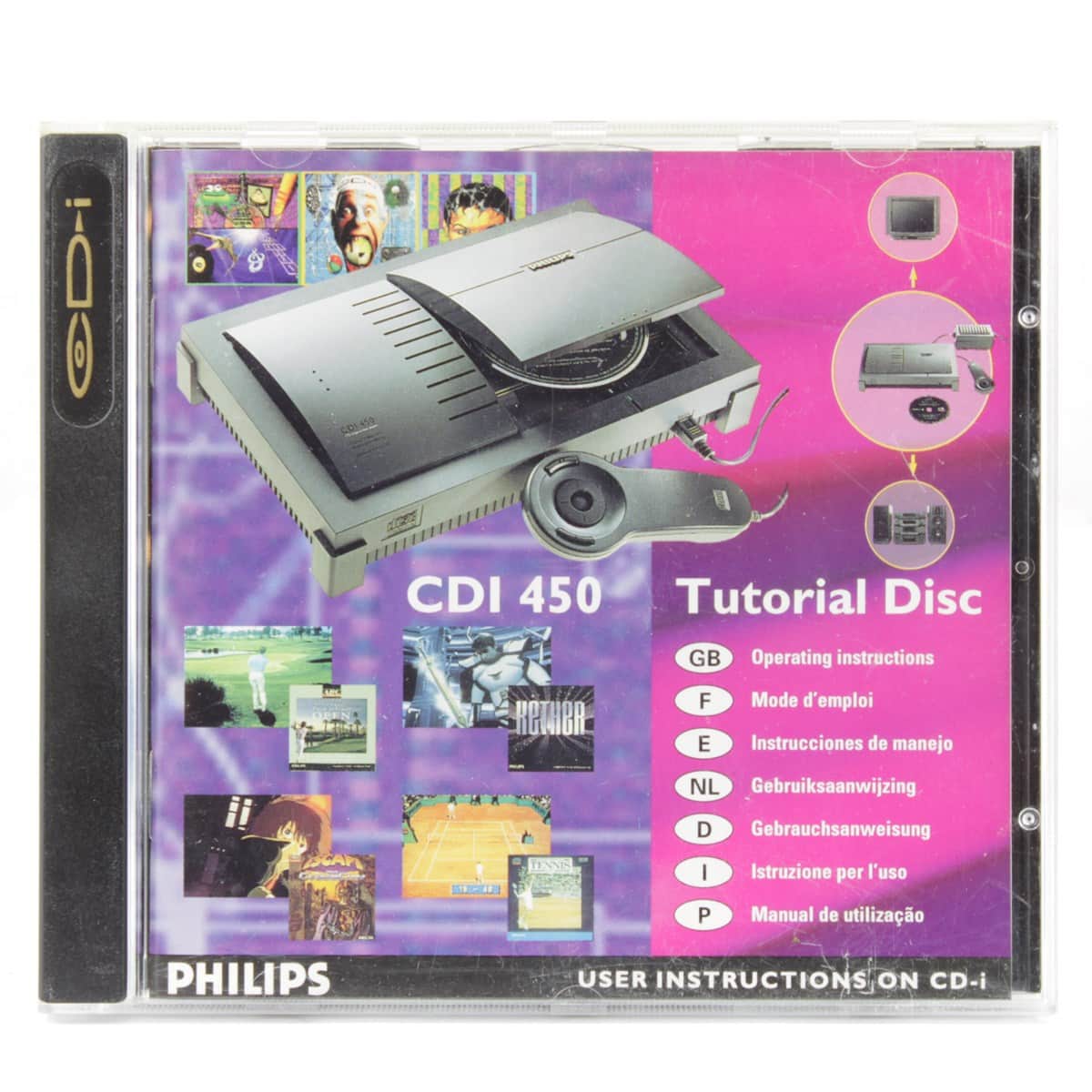 Philips CD-i 450 Tutorial Disc - WTS Retro - Køb her