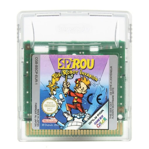 Spirou: The Robot Invasion (Game Boy Color - Løs spil) - WTS Retro ...