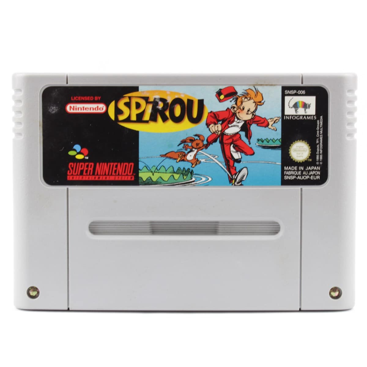 Spirou (SNES) - WTS Retro - Køb spillet her
