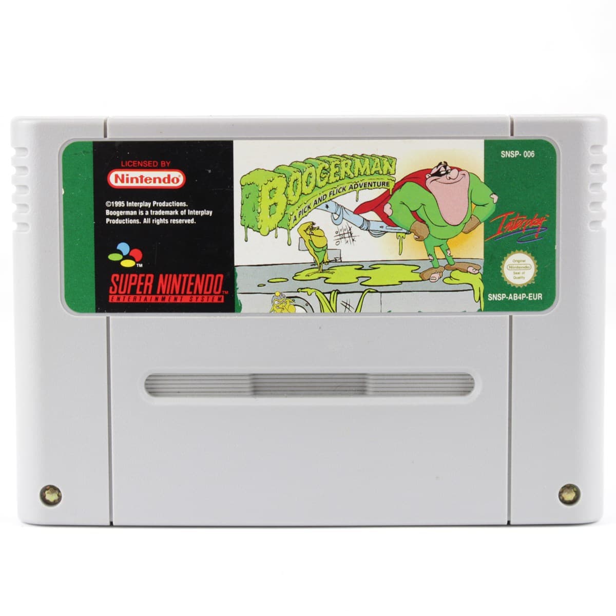 Boogerman: A Pick and Flick Adventure (SNES) - WTS Retro - Køb her
