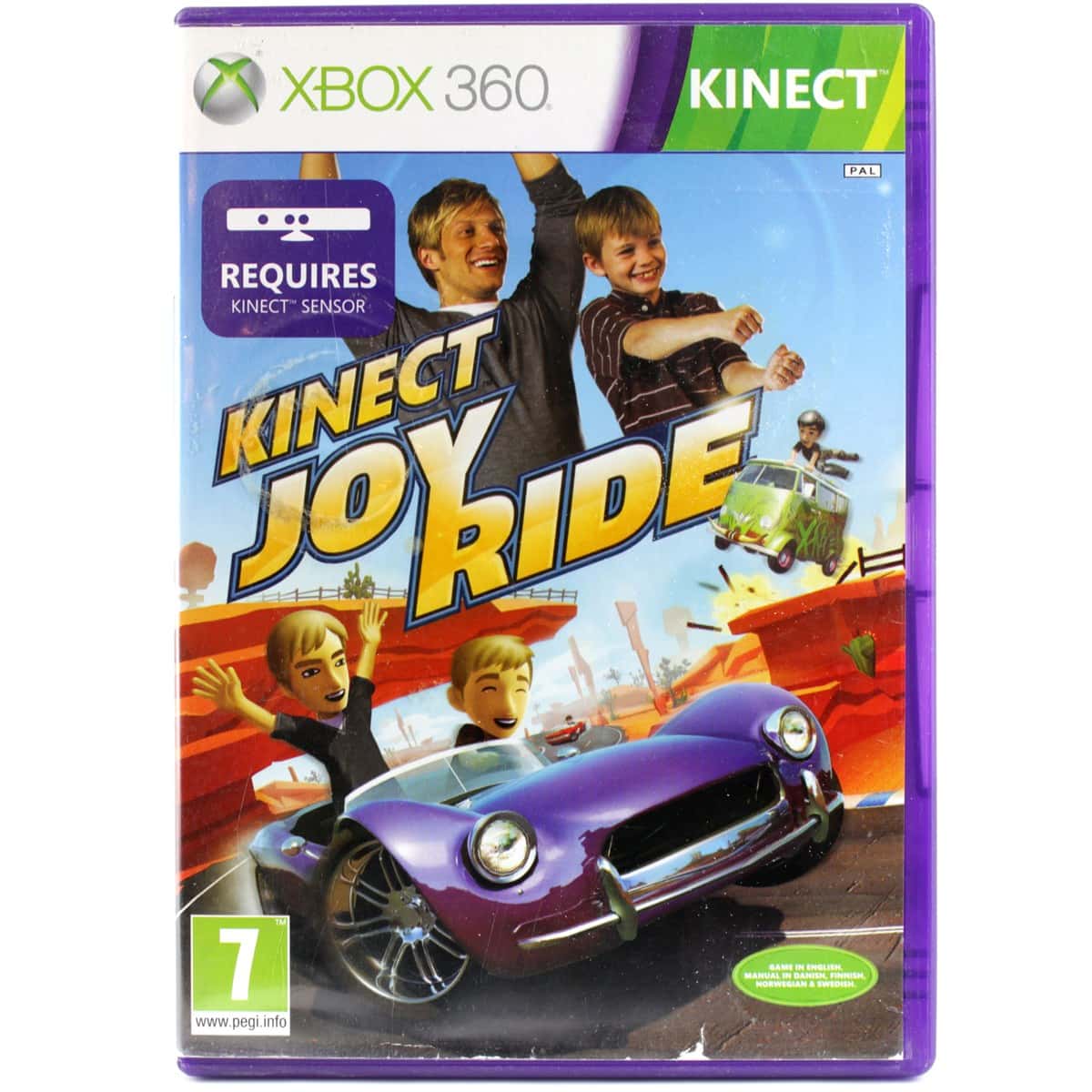 Kinect Joy Ride (Xbox 360) - Brugt spil - WTS Retro - Køb her