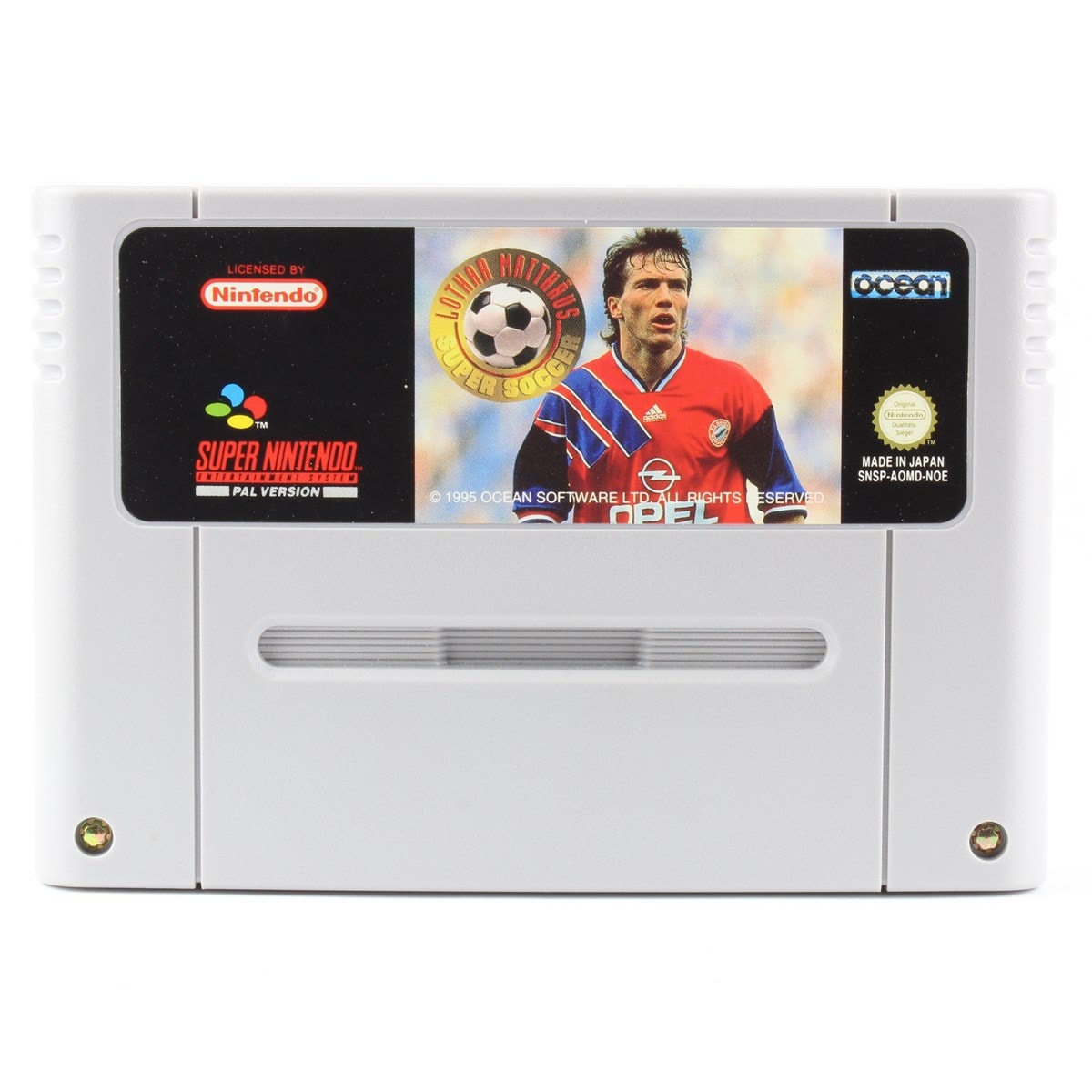 Lothar Matthäus Super Soccer (SNES) - WTS Retro - Køb her