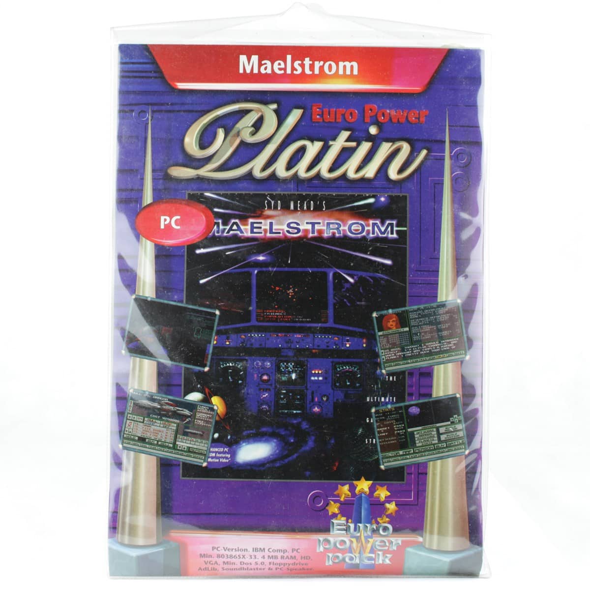 Maelstrom (PC/DOS, 3.5" Floppy Disk, Euro Power Pack) - WTS Retro