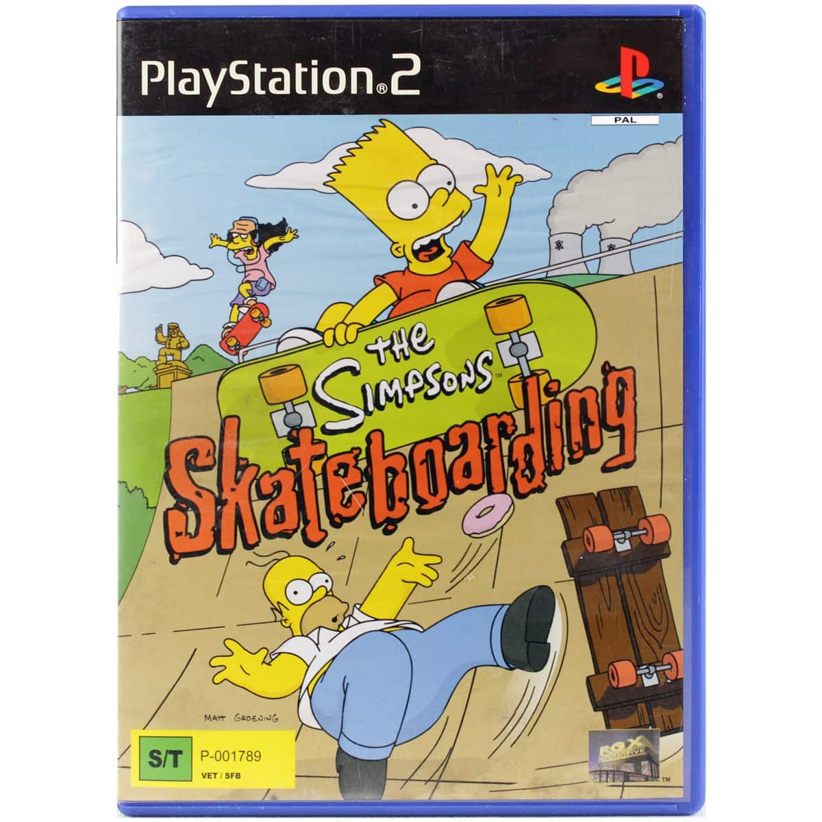 The Simpsons: Skateboarding (PS2) - WTS Retro - Køb spillet her