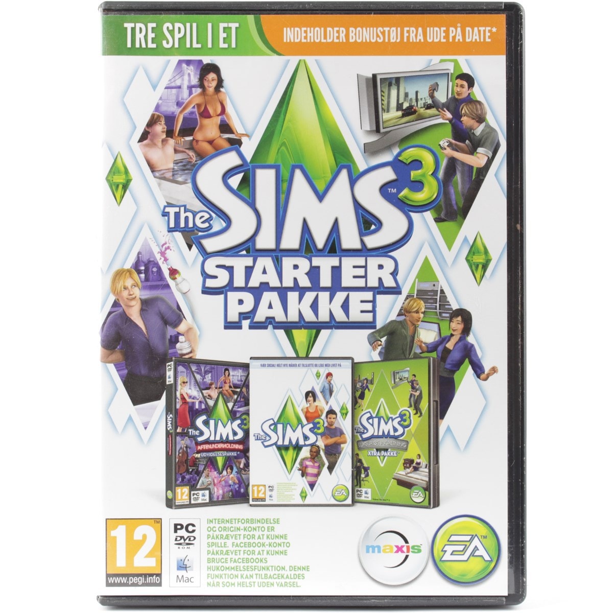 The Sims 3: Starterpakke (PC/Mac - Dansk) - Brugt spil - WTS Retro