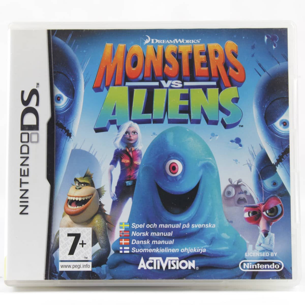 Monsters vs Aliens (Nintendo DS) - WTS Retro - Køb spillet her