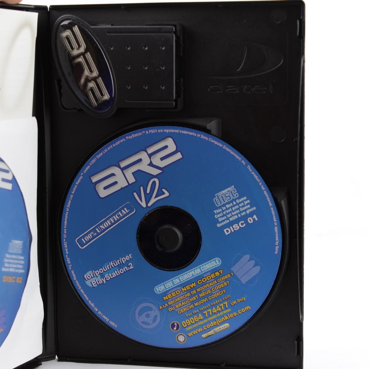 Action Replay 2 - Version 2 (PS2) - WTS Retro - Køb spillet her