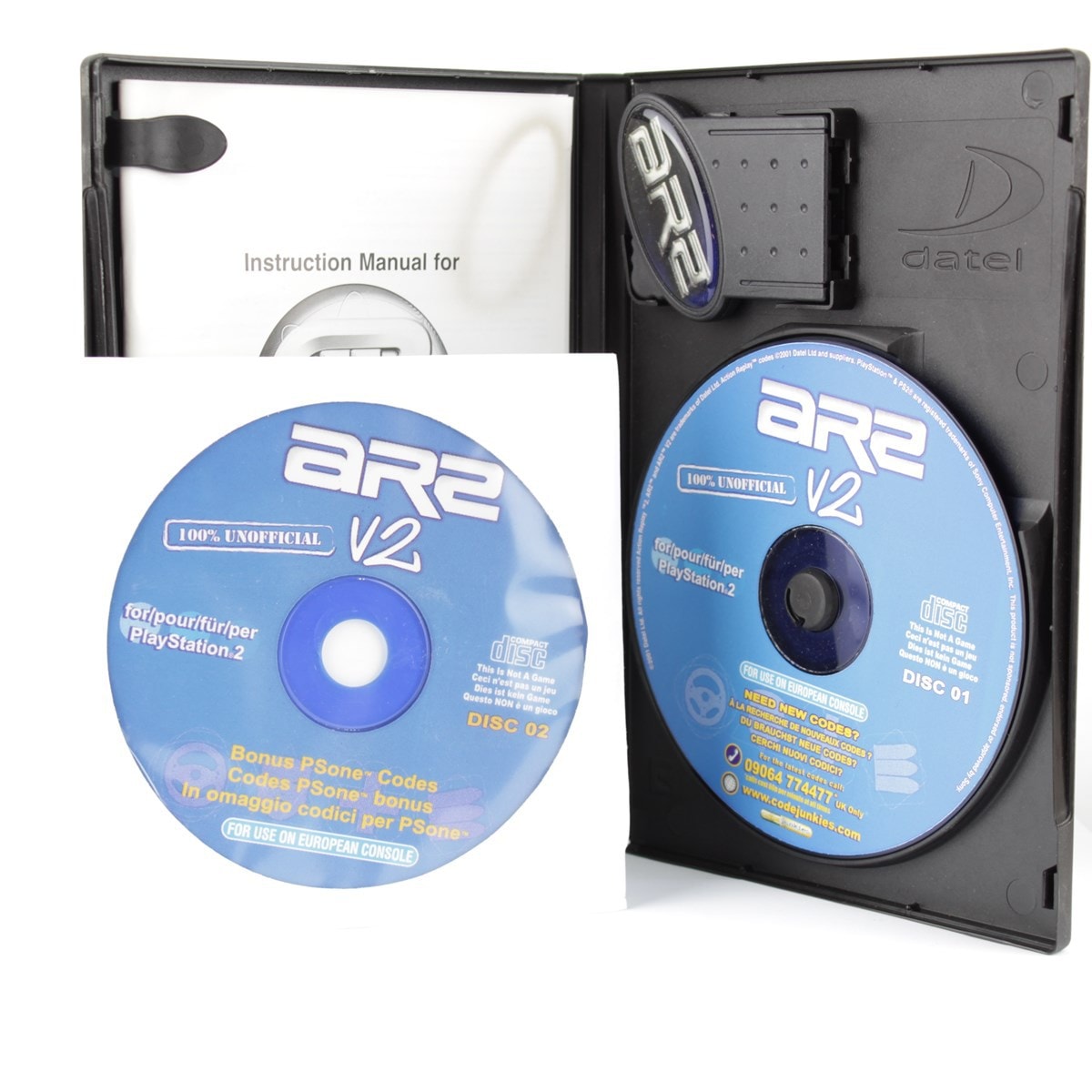 Action Replay 2 - Version 2 (PS2) - WTS Retro - Køb spillet her