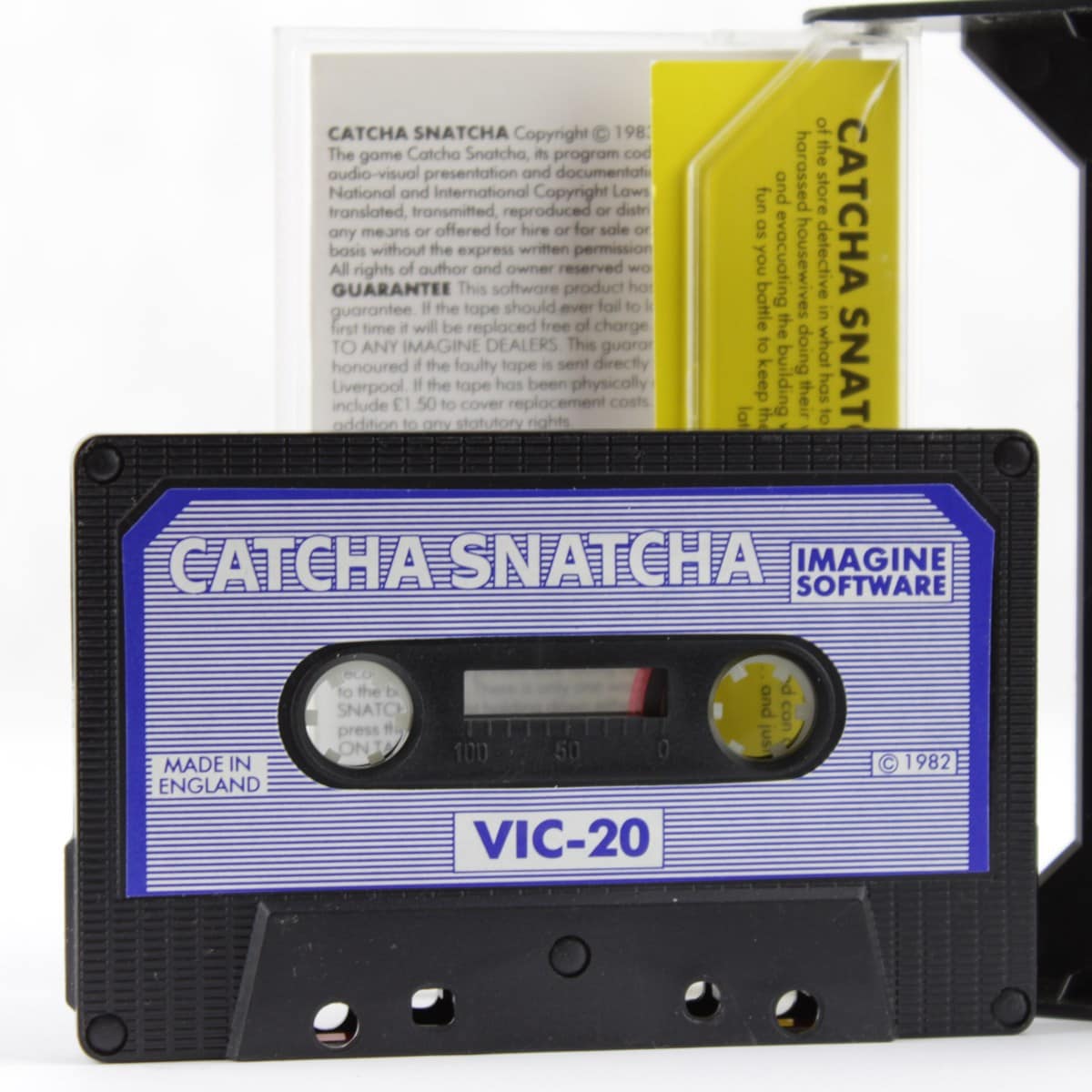 Catcha Snatcha (VIC-20, Cassette) - WTS Retro - Køb her