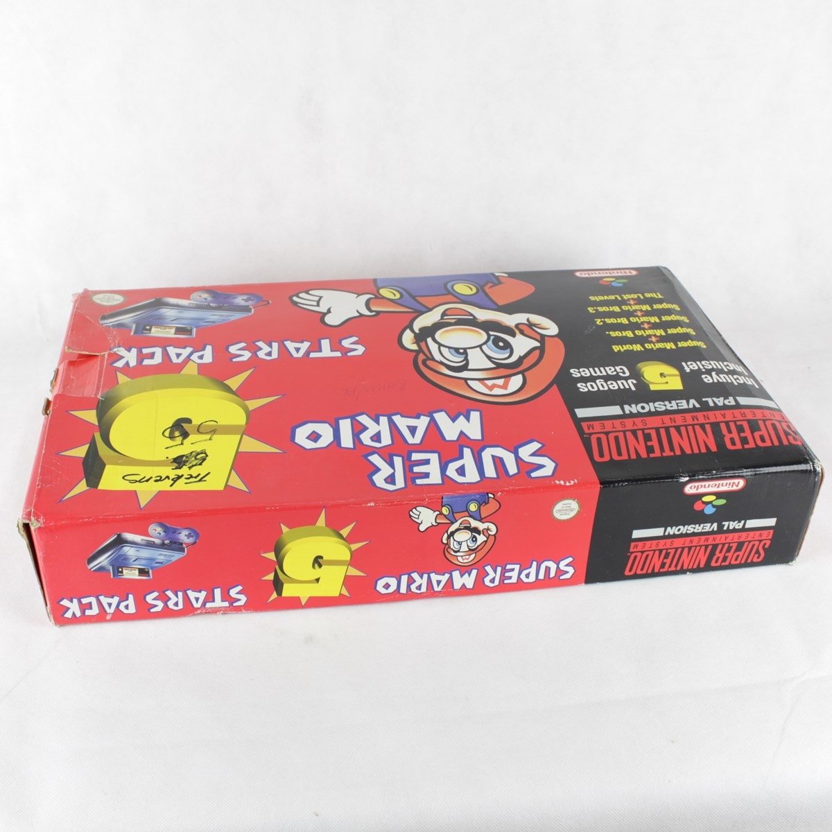 Super Nintendo konsol - Super Mario 5 Stars Pack (Boxed) - WTS Retro