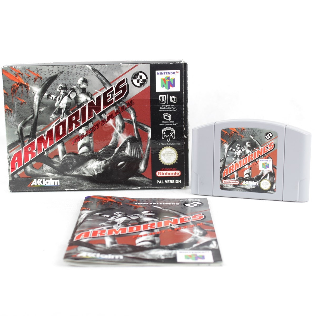 Armorines: Project S.W.A.R.M. (Nintendo 64 - Boxed) - WTS Retro