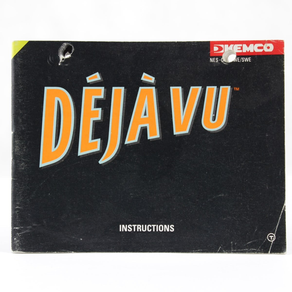 Deja Vu (NES manual, SWE) - WTS Retro - Køb her