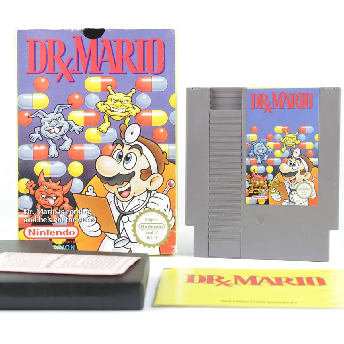 Dr. Mario (Nintendo NES, Boxed, PAL-A/UKV) - WTS Retro - Køb her