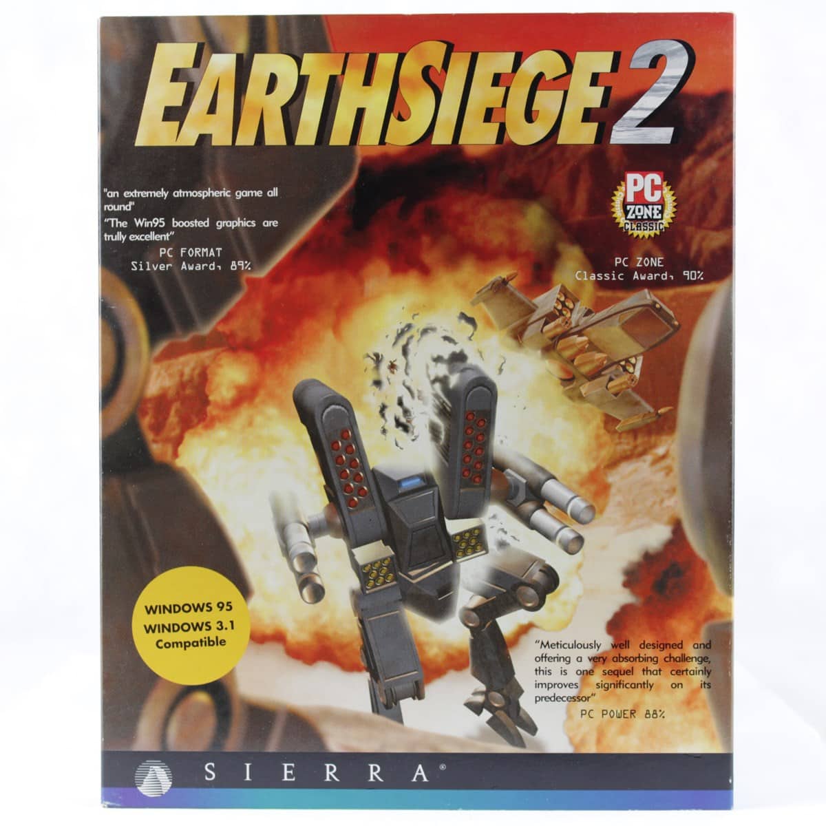 EarthSiege 2 (PC Big Box) - WTS Retro - Køb her