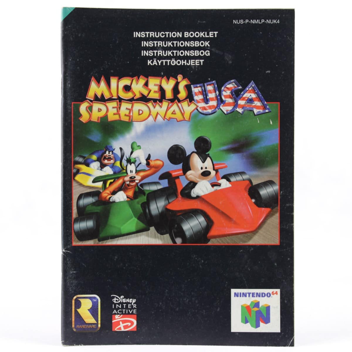 Mickey's Speedway USA (N64 manual, NUK) - WTS Retro - Køb her