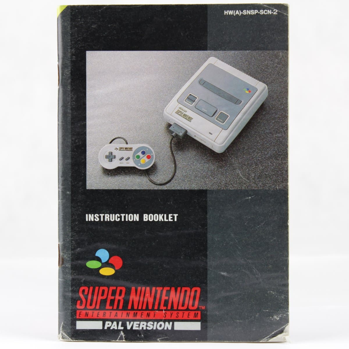 Super Nintendo Instruction Manual (SCN-2) - WTS Retro - Køb her